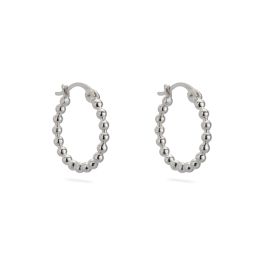 925 Sterling Silver Gypsy Earrings Pearl Wire 14X2mm W/Snap